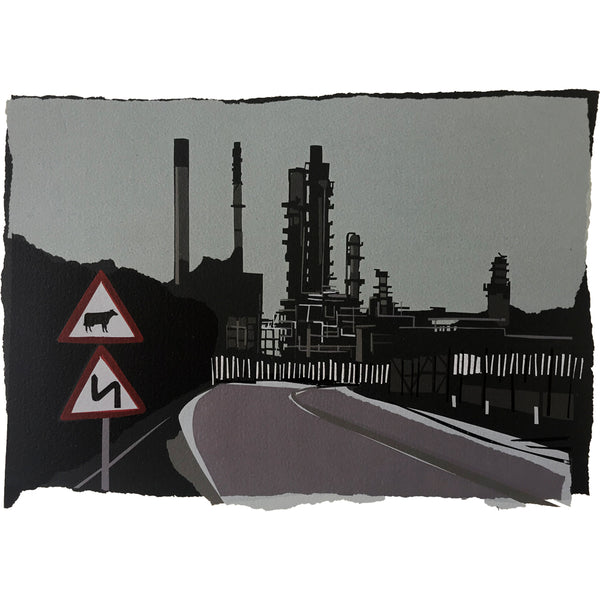 Chevron Print – Sarah Hopkins Printmaker