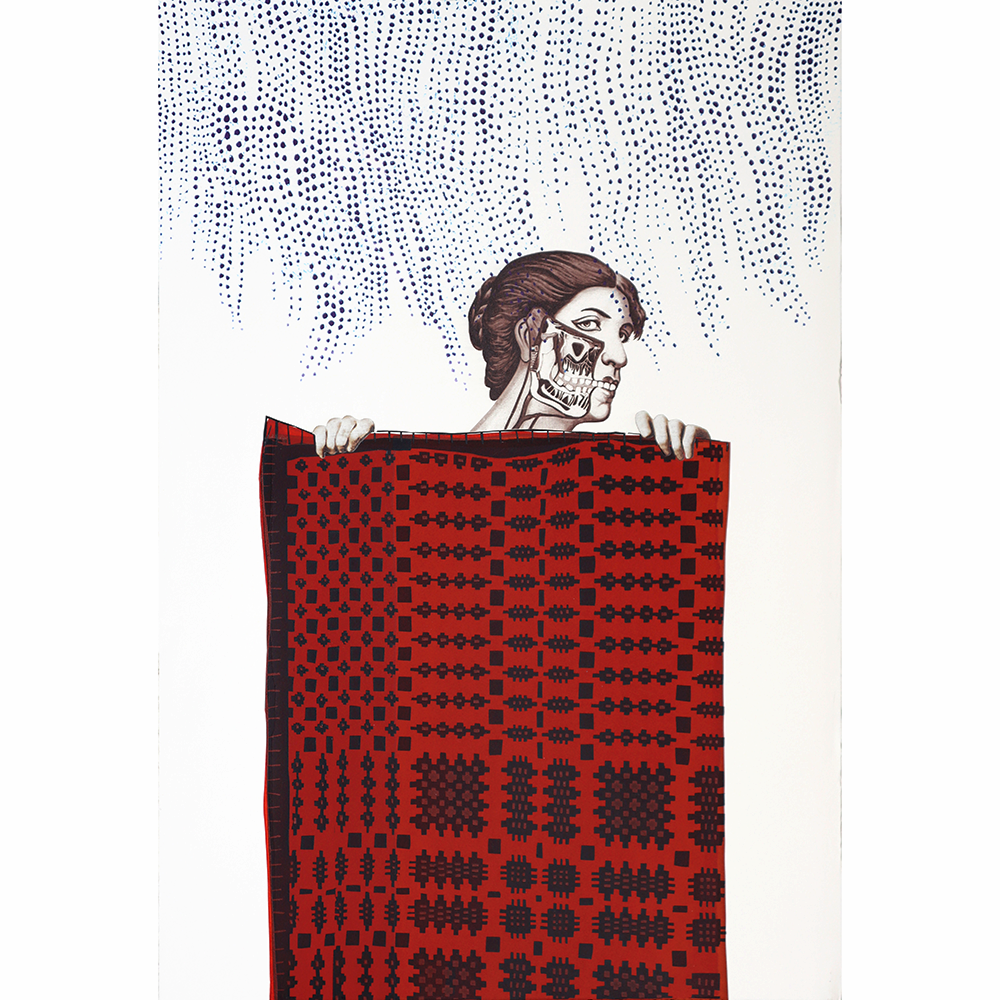 Veil Diptych Print – Sarah Hopkins Printmaker