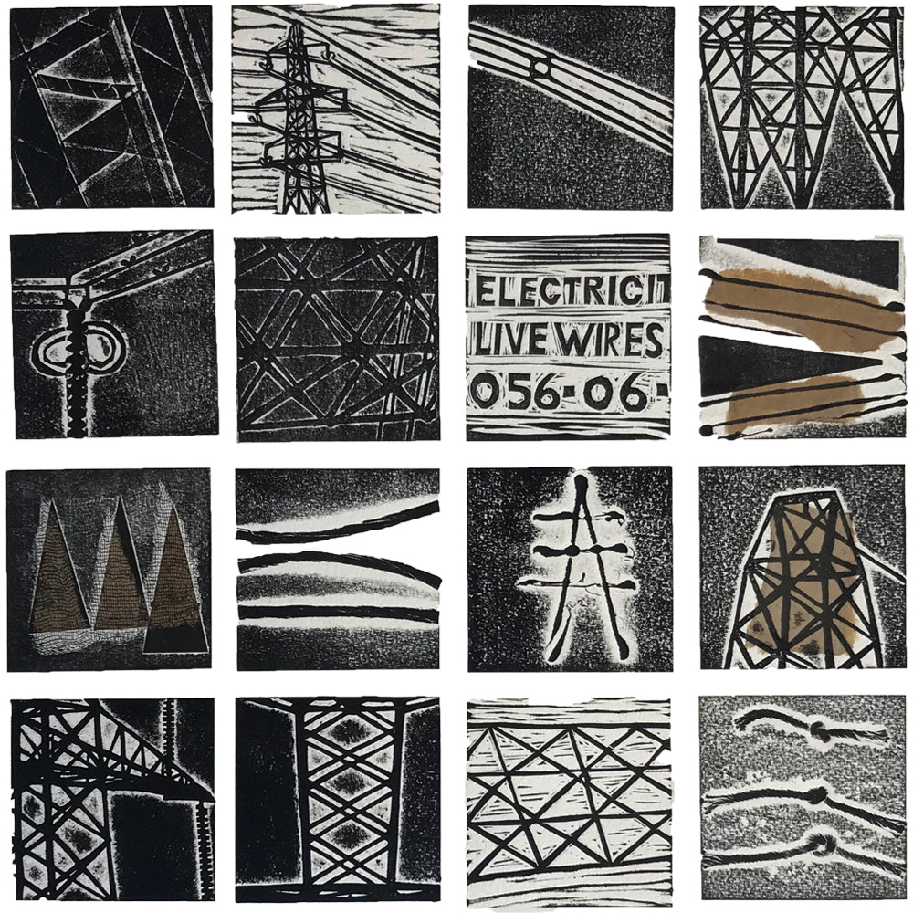 Pylon Print – Sarah Hopkins Printmaker